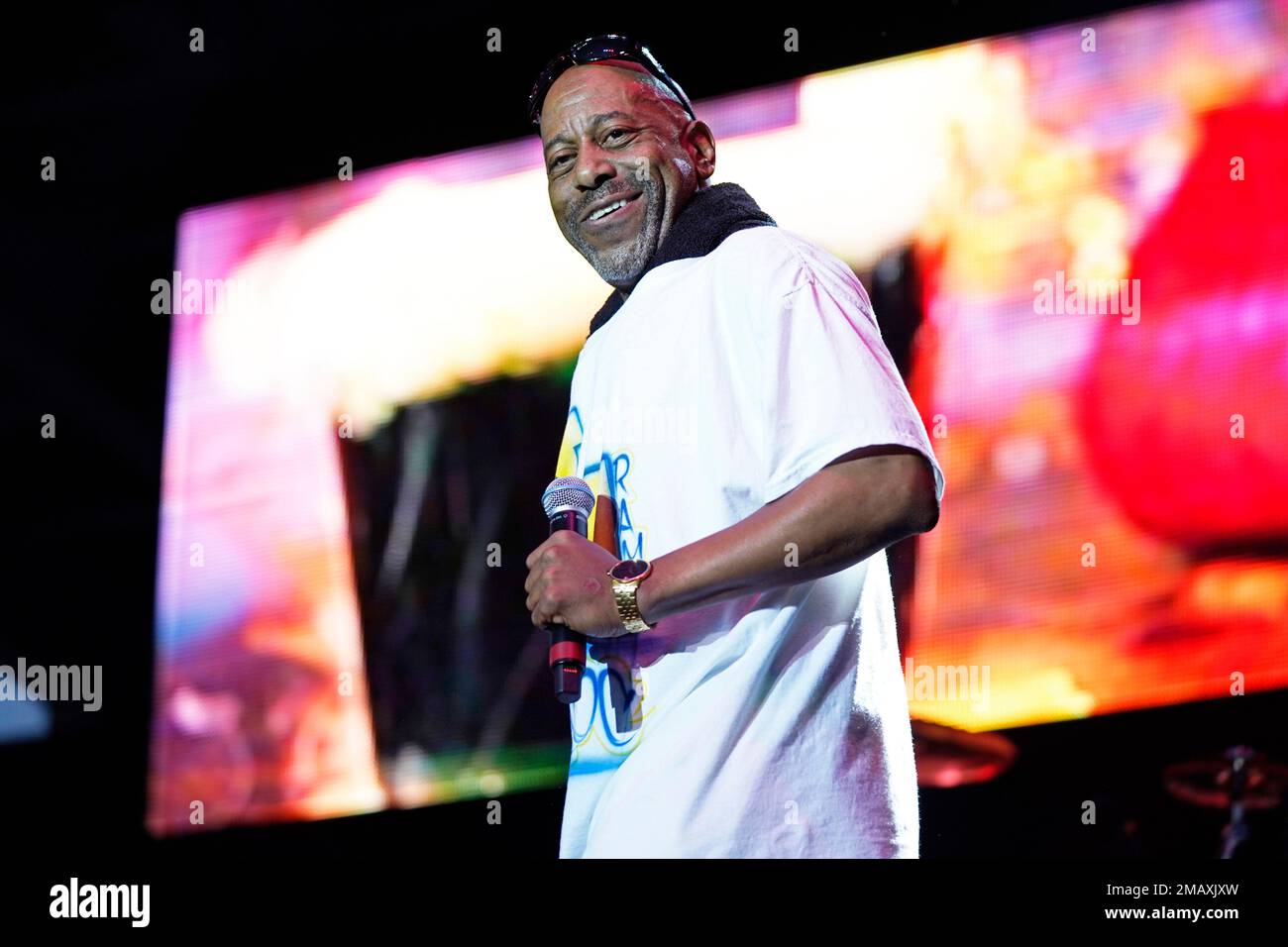 Tone Loc performs during the "I Love The 90's" tour on Sunday, Aug. 7 ...
