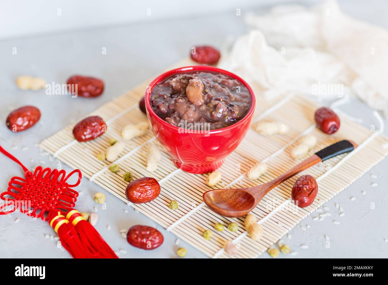 Chinese traditional food, Laba porridge. Breakfast cereals, healthy ...
