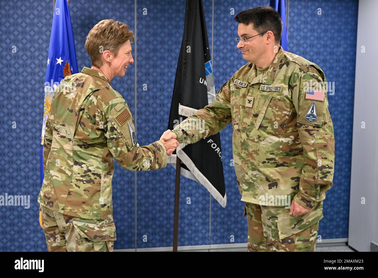 Air Force Maj. Gen. Leah Lauderback, director of intelligence ...