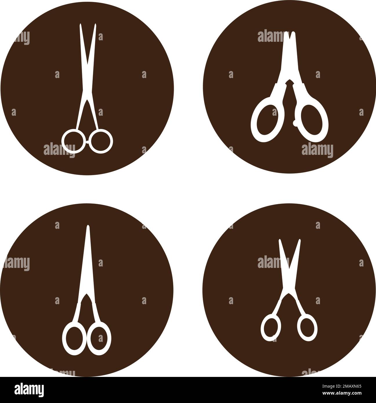 scissors logo vector template illustration Stock Vector Image & Art - Alamy