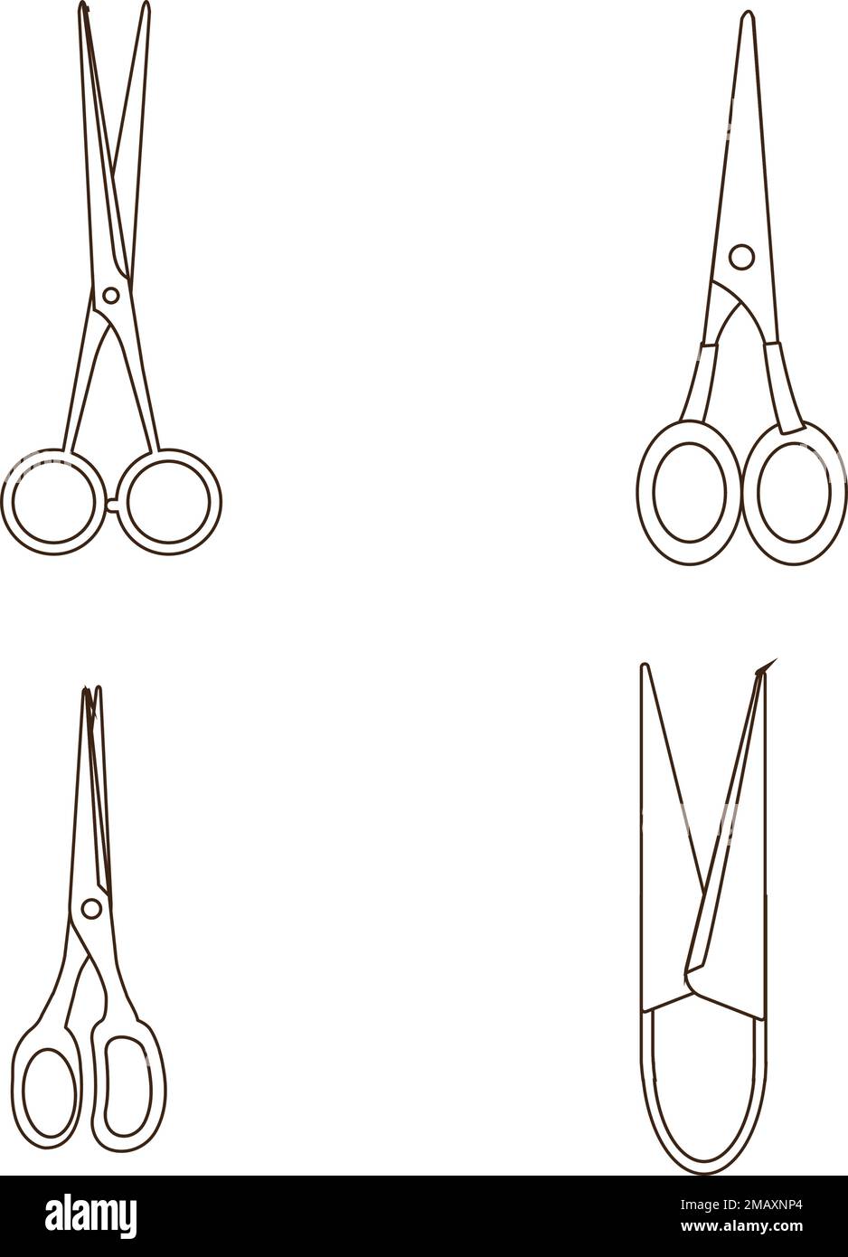 scissors logo vector template illustration Stock Vector Image & Art - Alamy