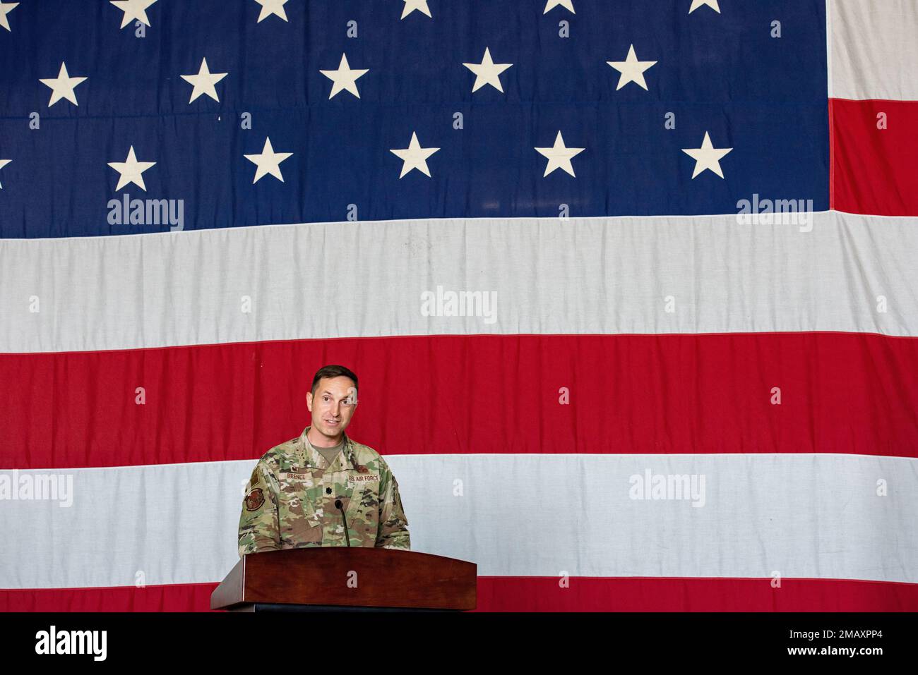 Lt. Col. Nicholas Brence, 51st Security Forces Squadron newly-appointed ...