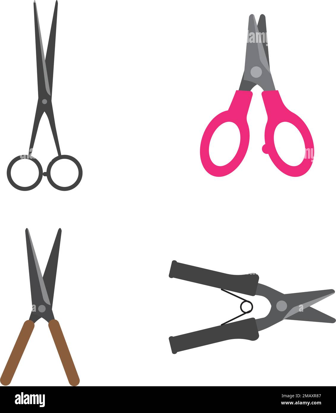 scissors logo vector template illustration Stock Vector Image & Art - Alamy