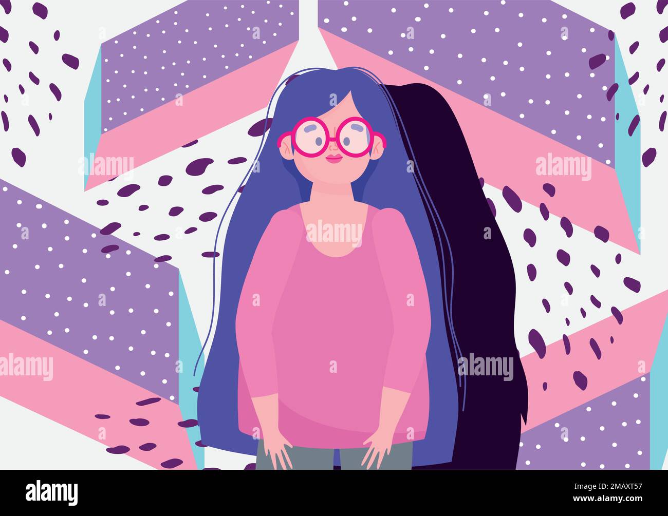 Beauty of imperfection Stock Vector Images - Alamy
