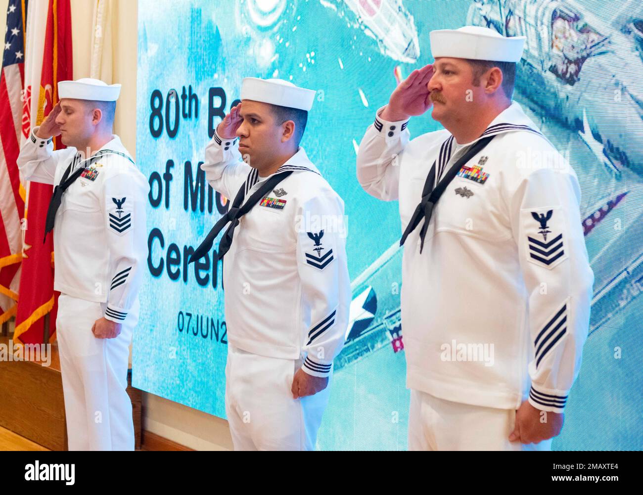 80th anniversary battle of midway hi-res stock photography and images ...