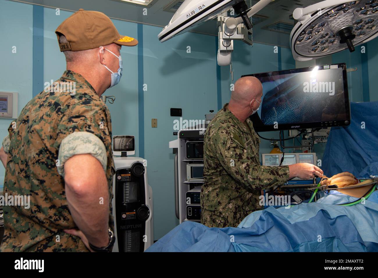 NAVAL BASE GUAM (June 7, 2022) – Brigadier General Ryan Rideout, deputy commanding general of I ...