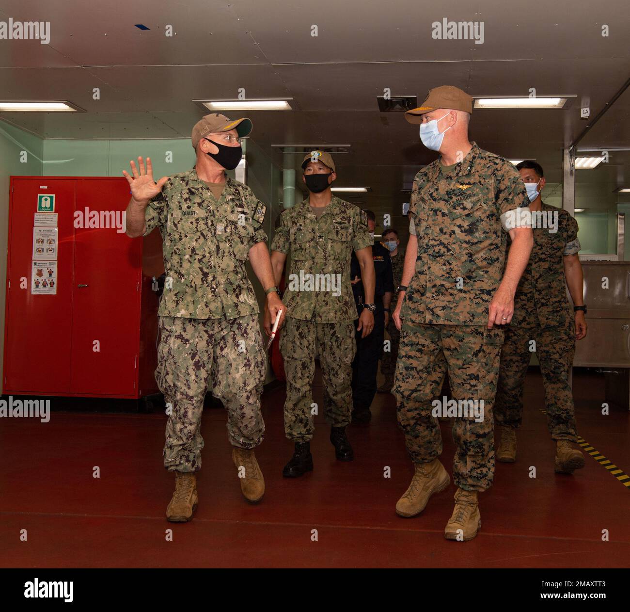 NAVAL BASE GUAM (June 7, 2022) – Brigadier General Ryan Rideout, deputy ...
