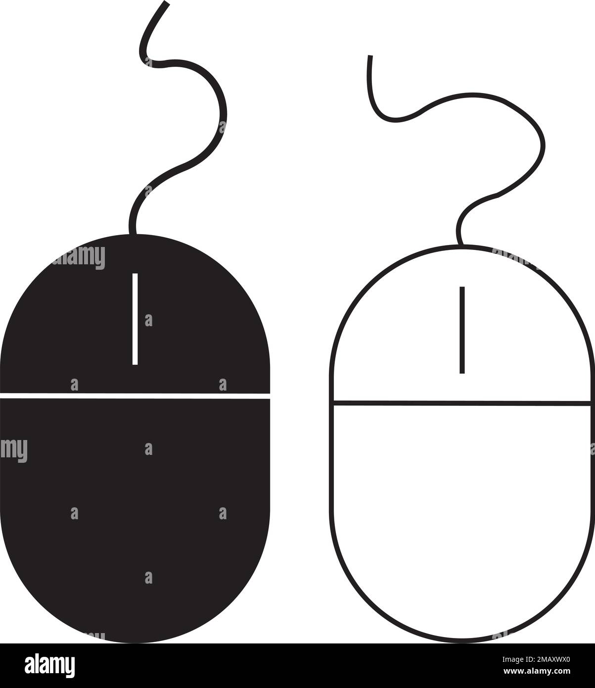 Scroll mouse Stock Vector Images - Alamy