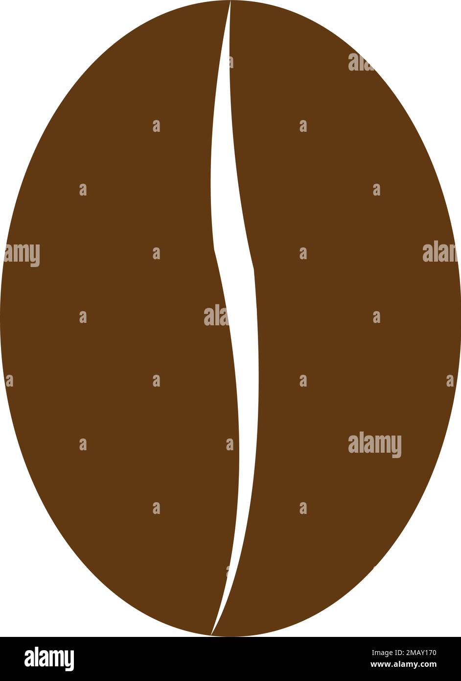 coffee bean logo illustration design Stock Vector Image & Art - Alamy