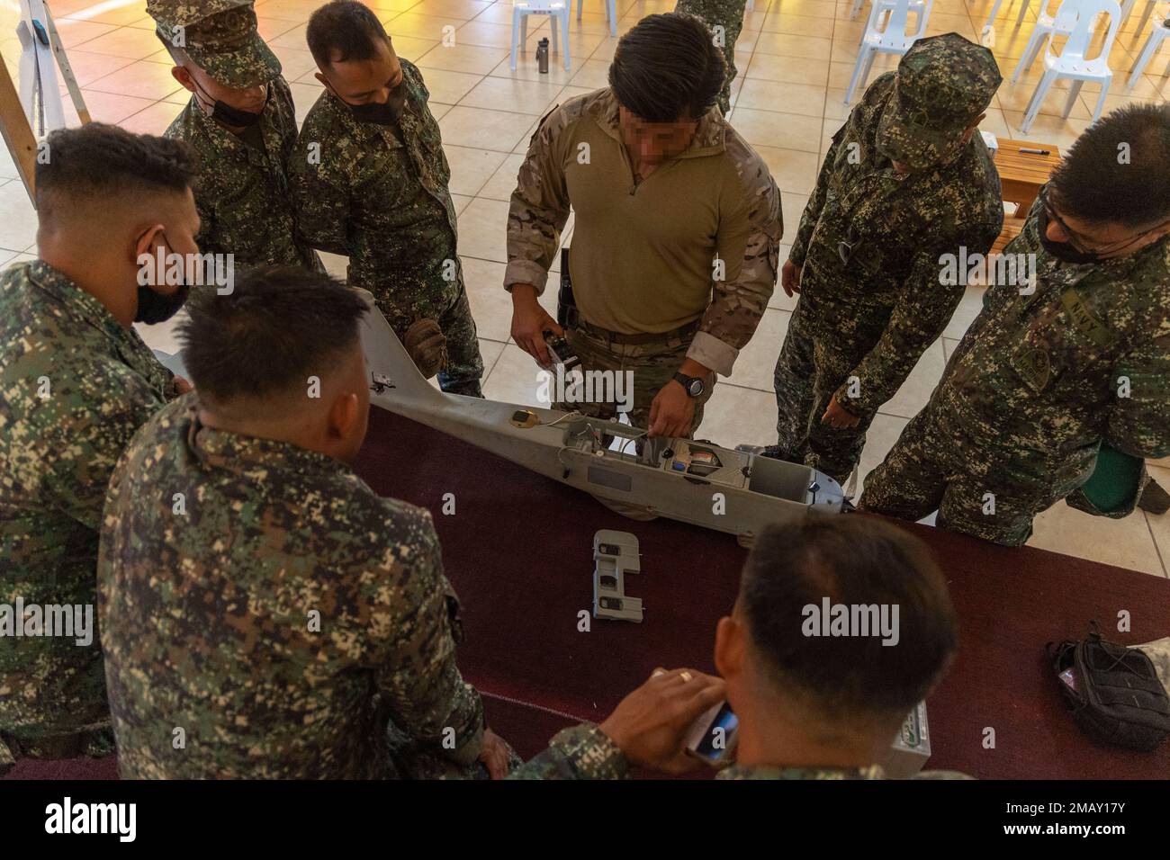 A Marine Raider with Special Operations Task Force 511.2 provides ...