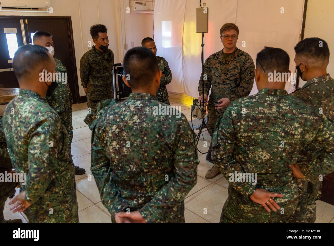 Marine Raiders with Special Operations Task Force 511.2 and Marines ...