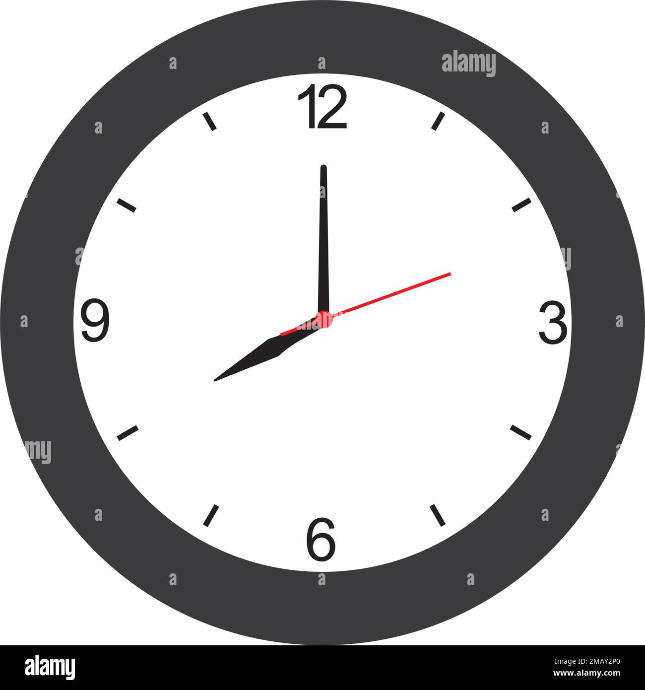 clock logo vektor illustration design Stock Vector Image & Art - Alamy