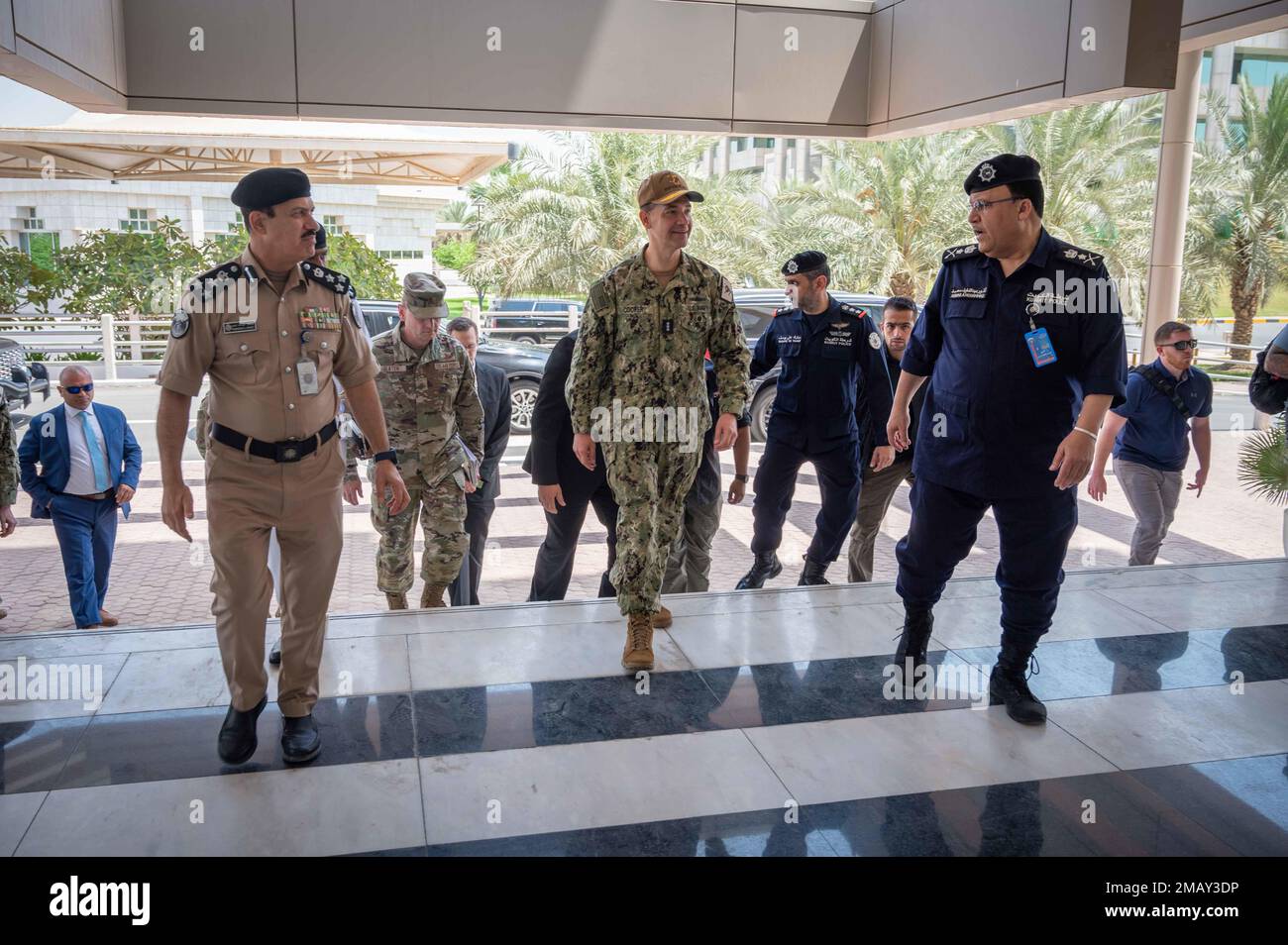 220607-N-OC333-1054 KUWAIT (June 7, 2022) Vice Adm. Brad Cooper ...