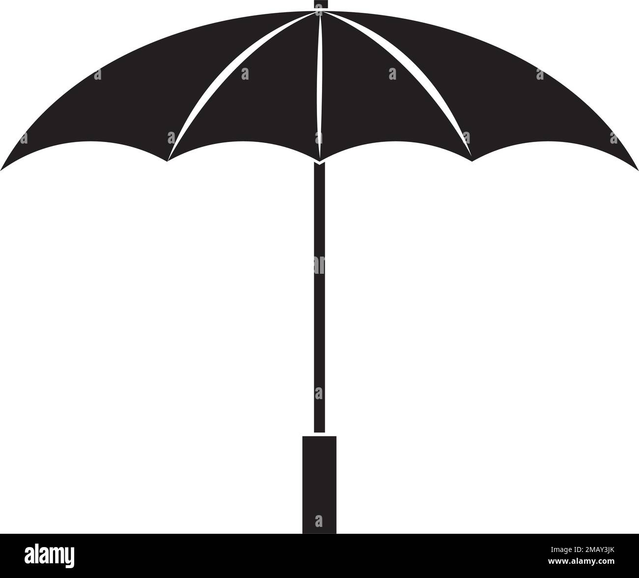 umbrella logo vektor illustration design Stock Vector Image & Art - Alamy