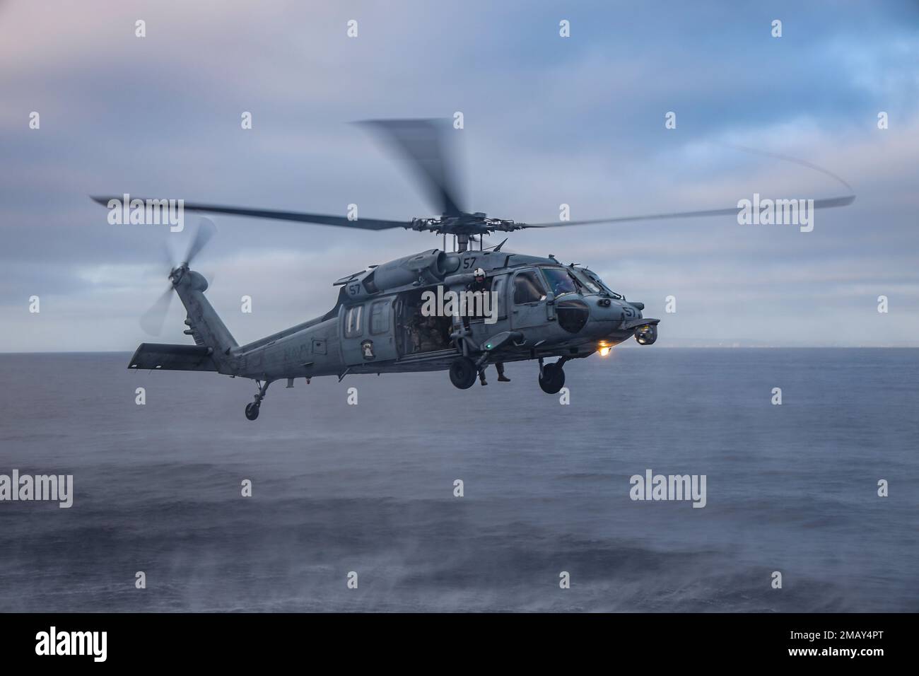220607-N-HV010-1475 PACIFIC OCEAN (June 7, 2022) An MH-60S Sea Hawk ...