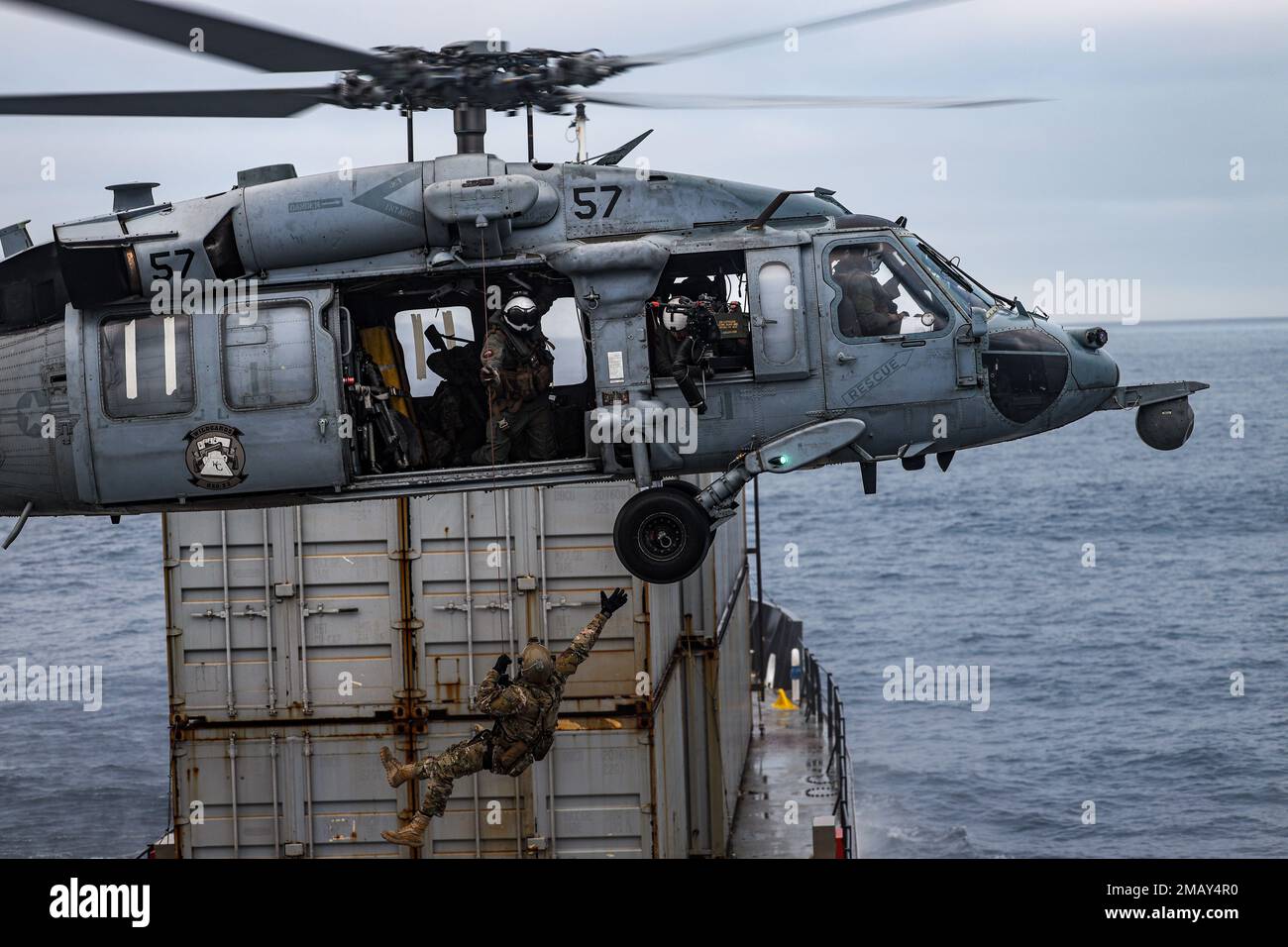 220607-N-HV010-1613 PACIFIC OCEAN (June 7, 2022) An MH-60S Sea Hawk ...