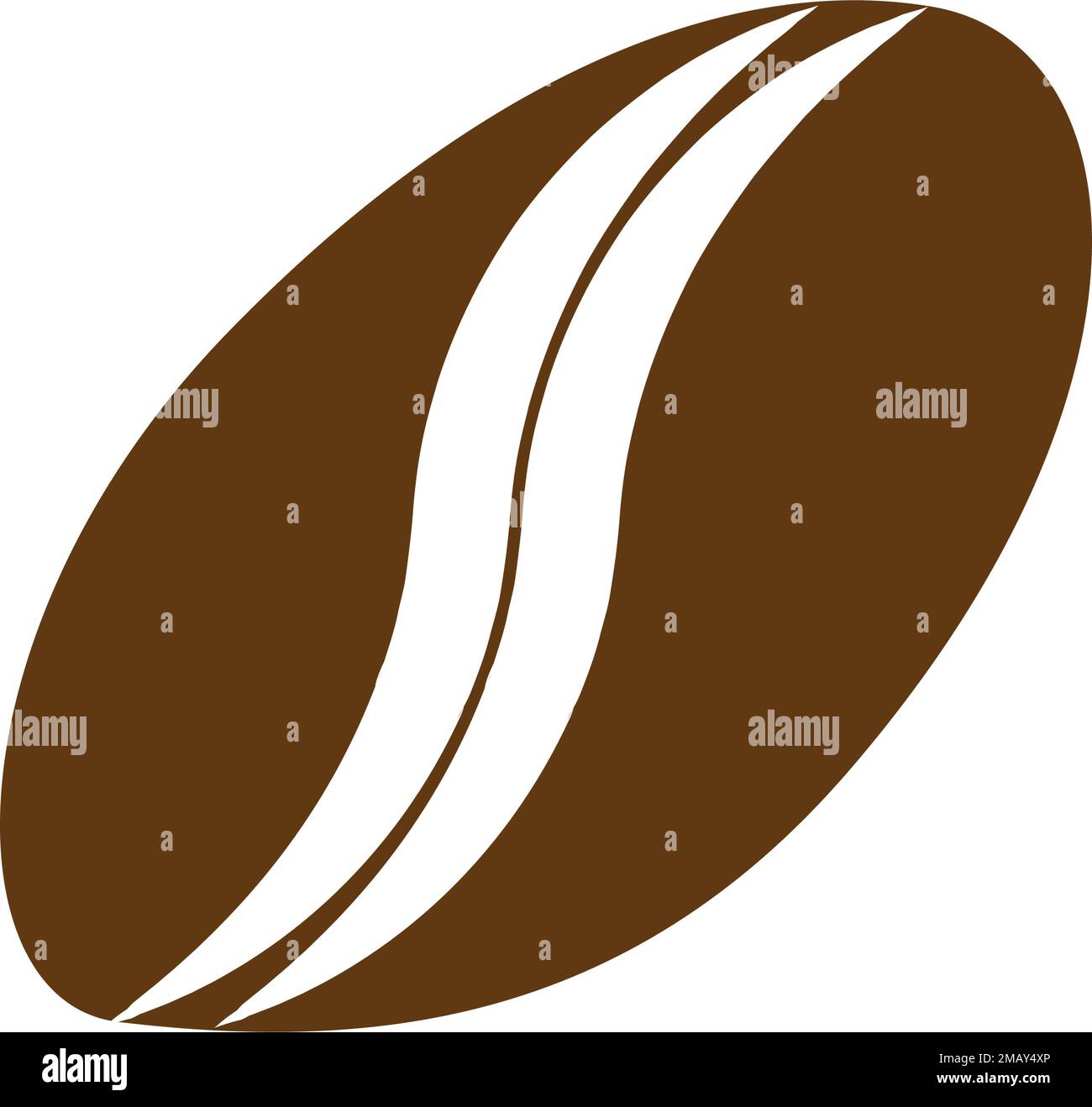 coffee bean logo illustration design Stock Vector Image & Art - Alamy