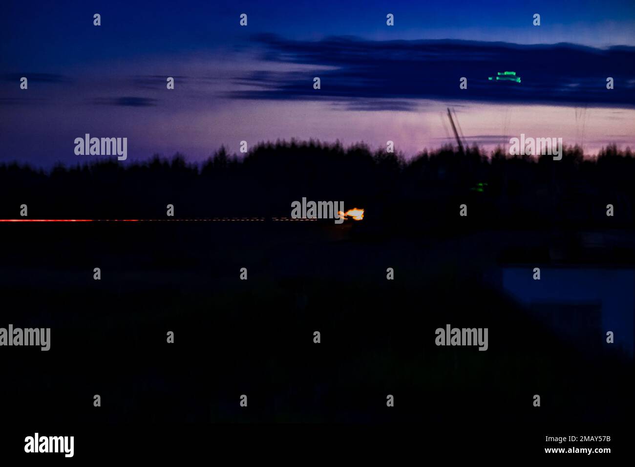 M1a2 abrams tank night hi-res stock photography and images - Alamy