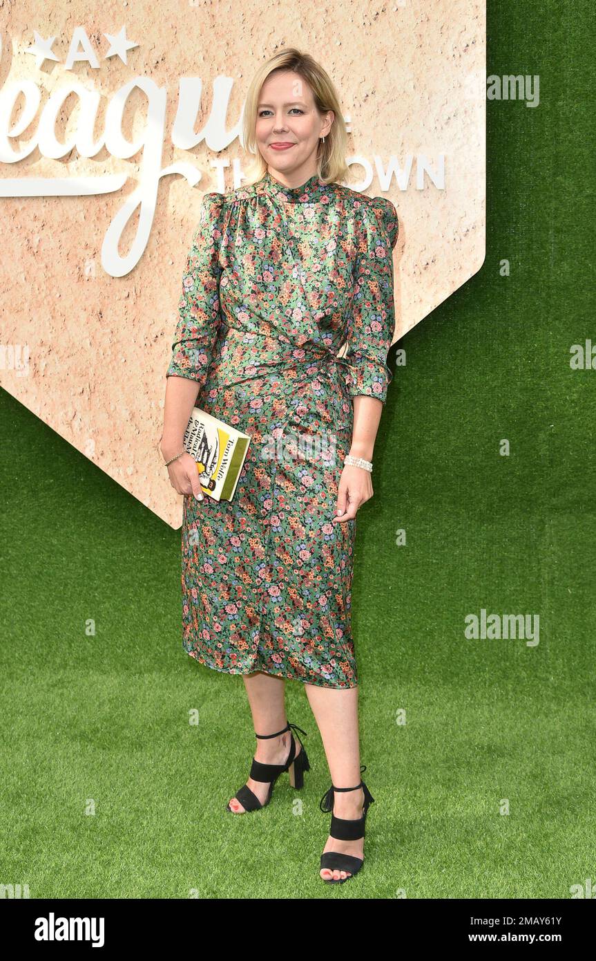 Hailey Wierengo arrives at the premiere of "A League of Their Own" on ...