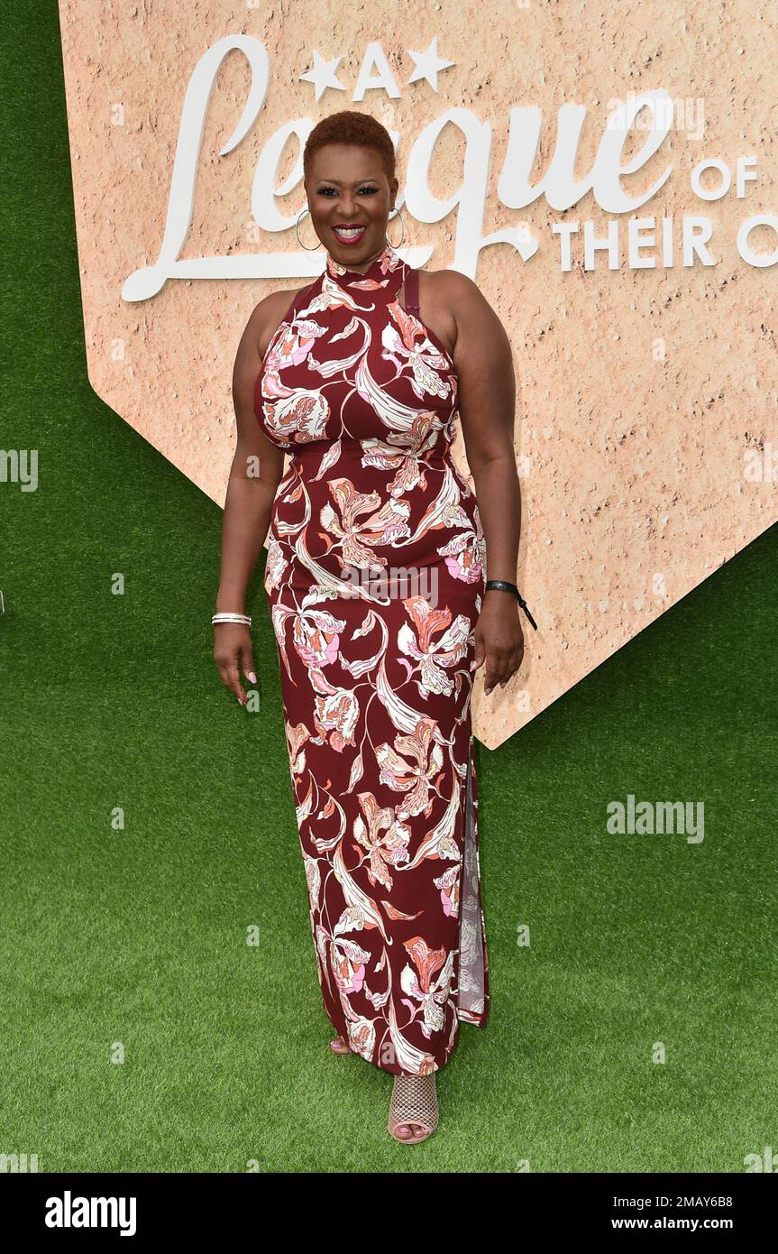 Treisa Gary arrives at the premiere of "A League of Their Own" on ...