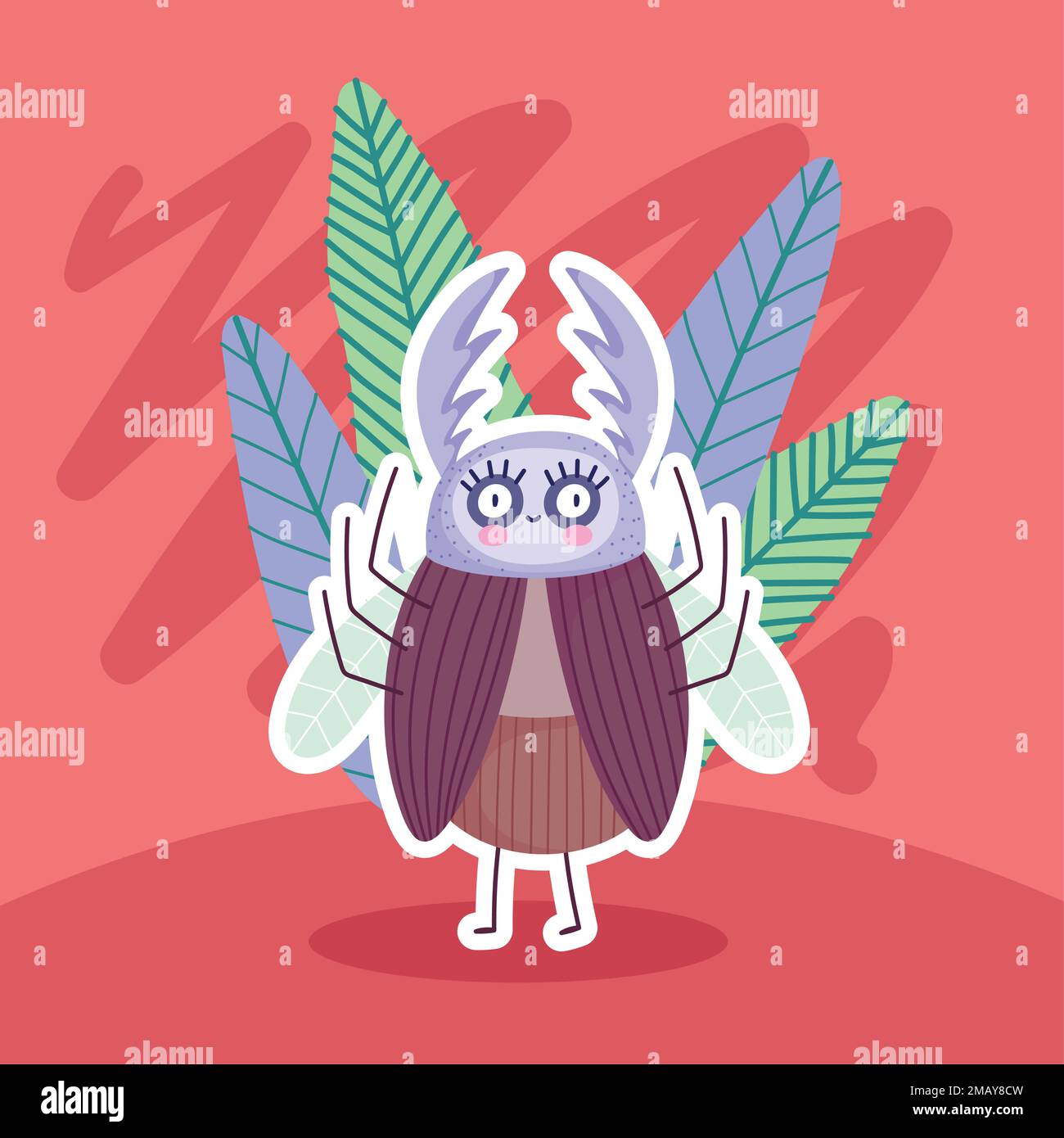 bug funny cartoon Stock Vector Image & Art - Alamy