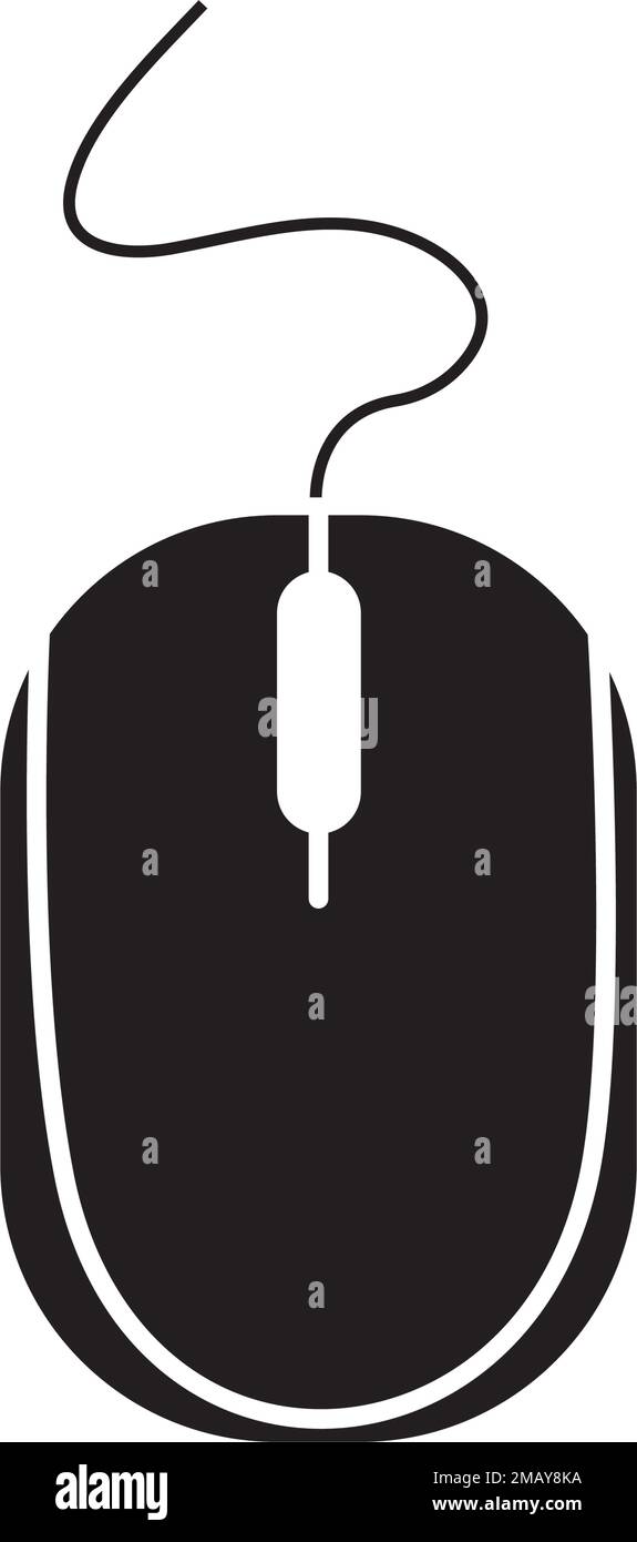 komputer mouse logo illustration design Stock Vector Image & Art - Alamy