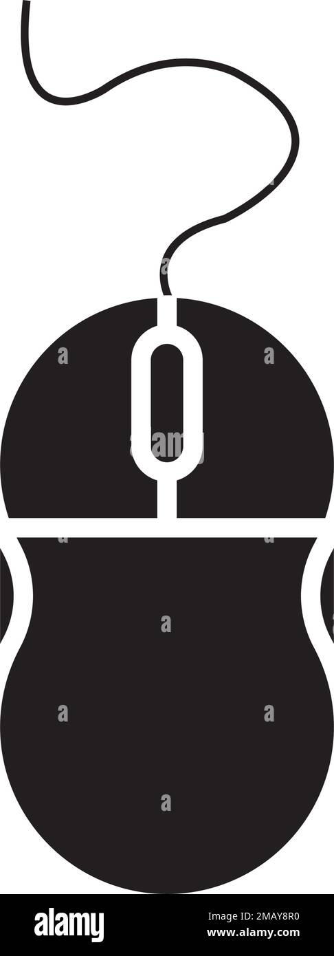 komputer mouse logo illustration design Stock Vector Image & Art - Alamy