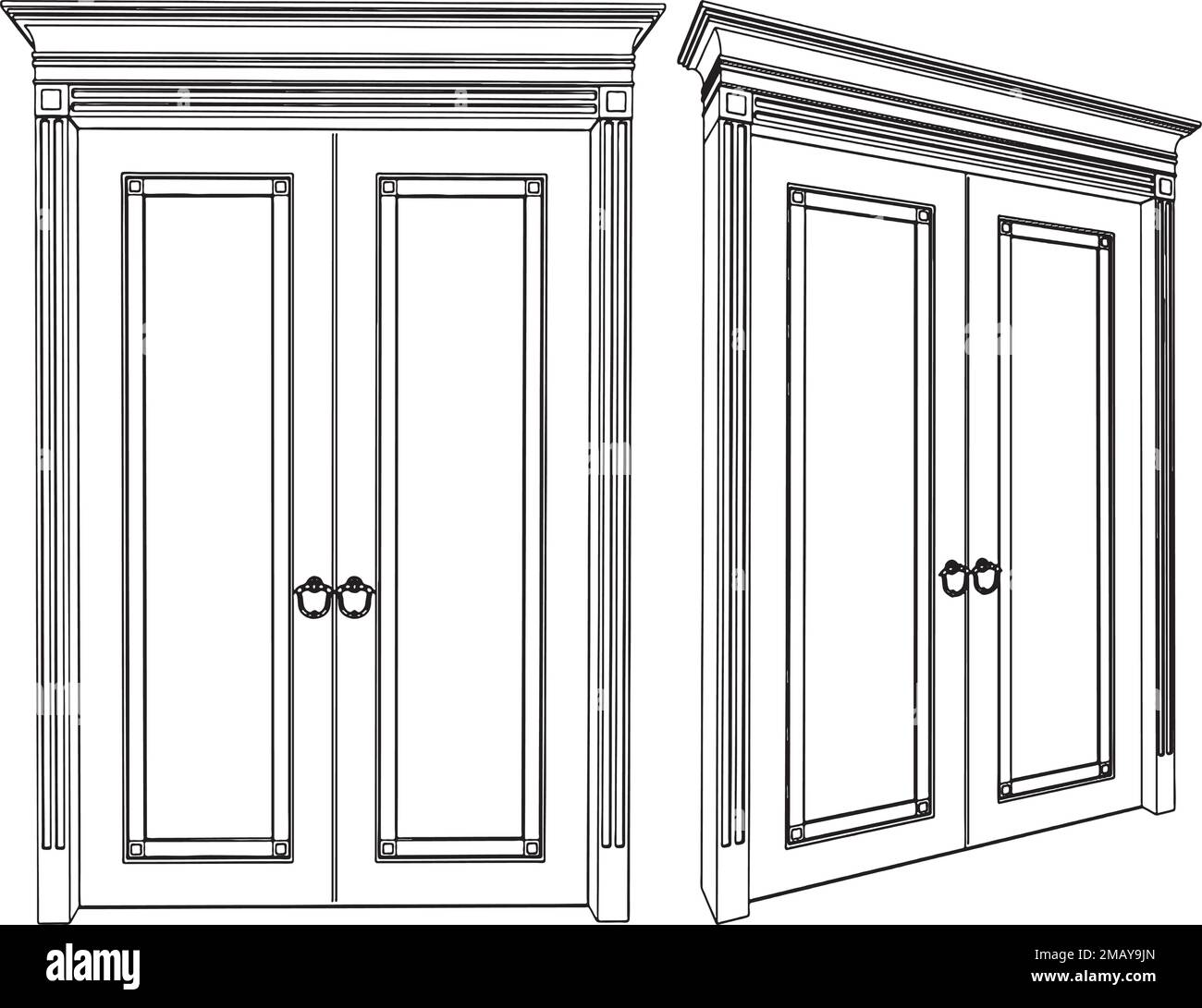 Front door home Black and White Stock Photos & Images - Alamy