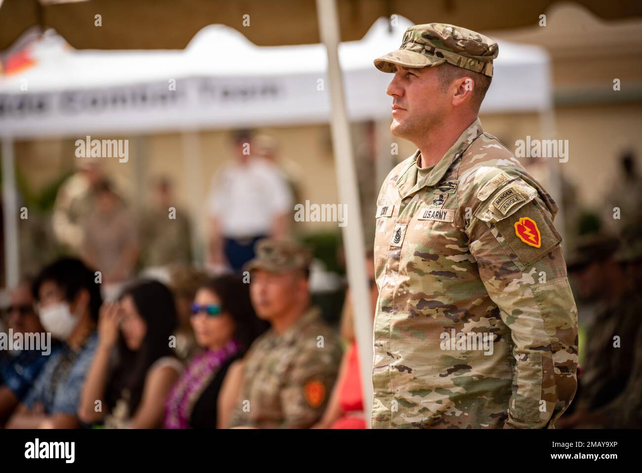 Command Sgt. Maj. Shaun Curry, senior enlisted advisor for 3rd Infantry ...