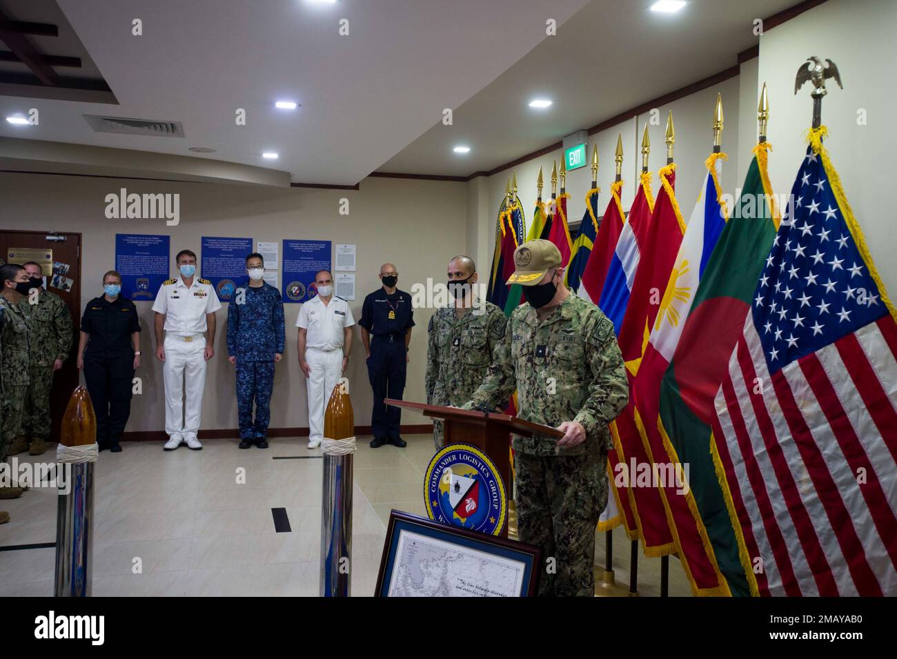 220608-N-HG389-0061 SINGAPORE (June 8, 2022) - Rear Adm. Mark Melson ...