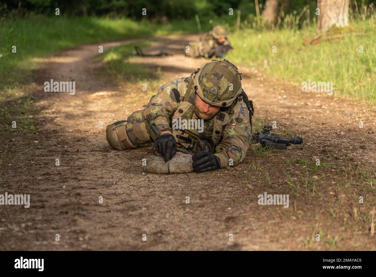 Czech mechanized infantry hi-res stock photography and images - Alamy