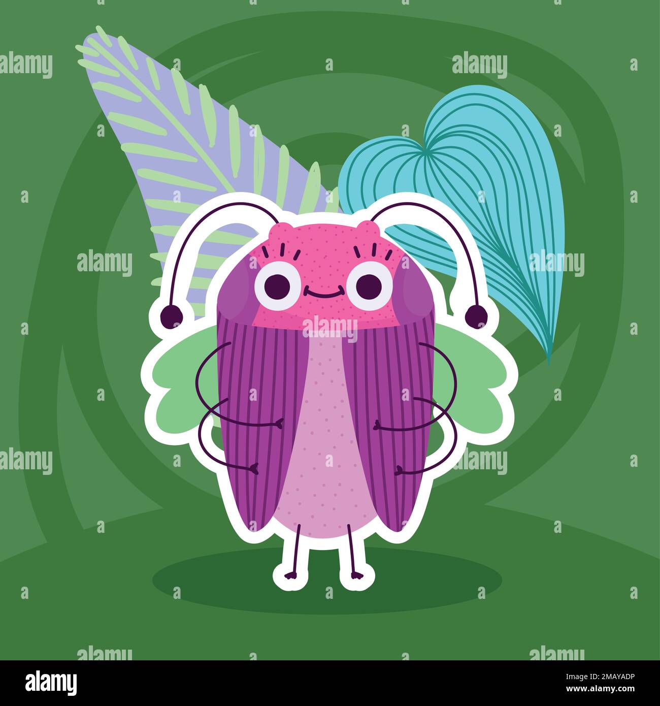 funny bug character Stock Vector Image & Art - Alamy