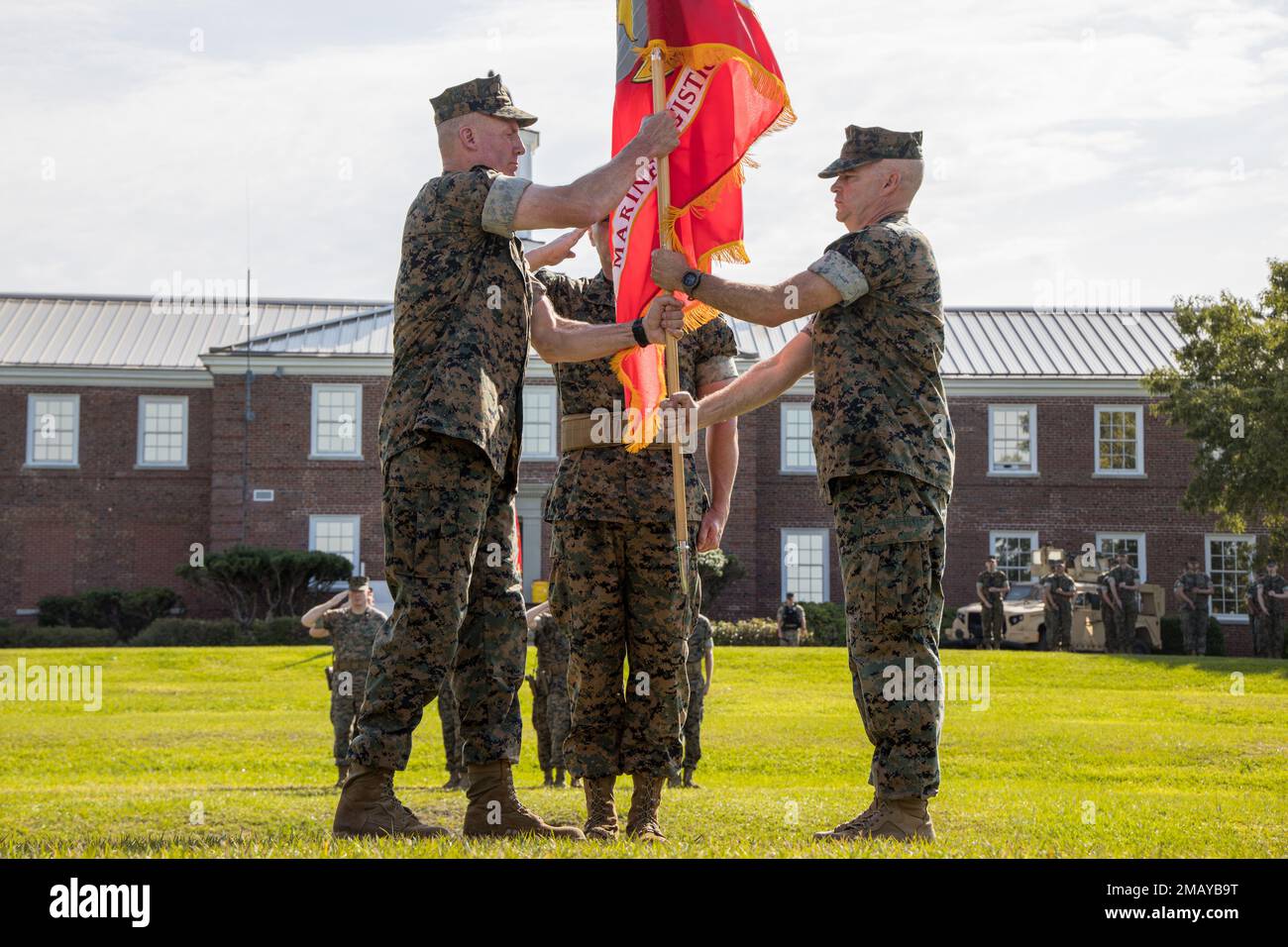 U.S. Marine Corps Brig. Gen. Michael E. McWilliams, the incoming ...