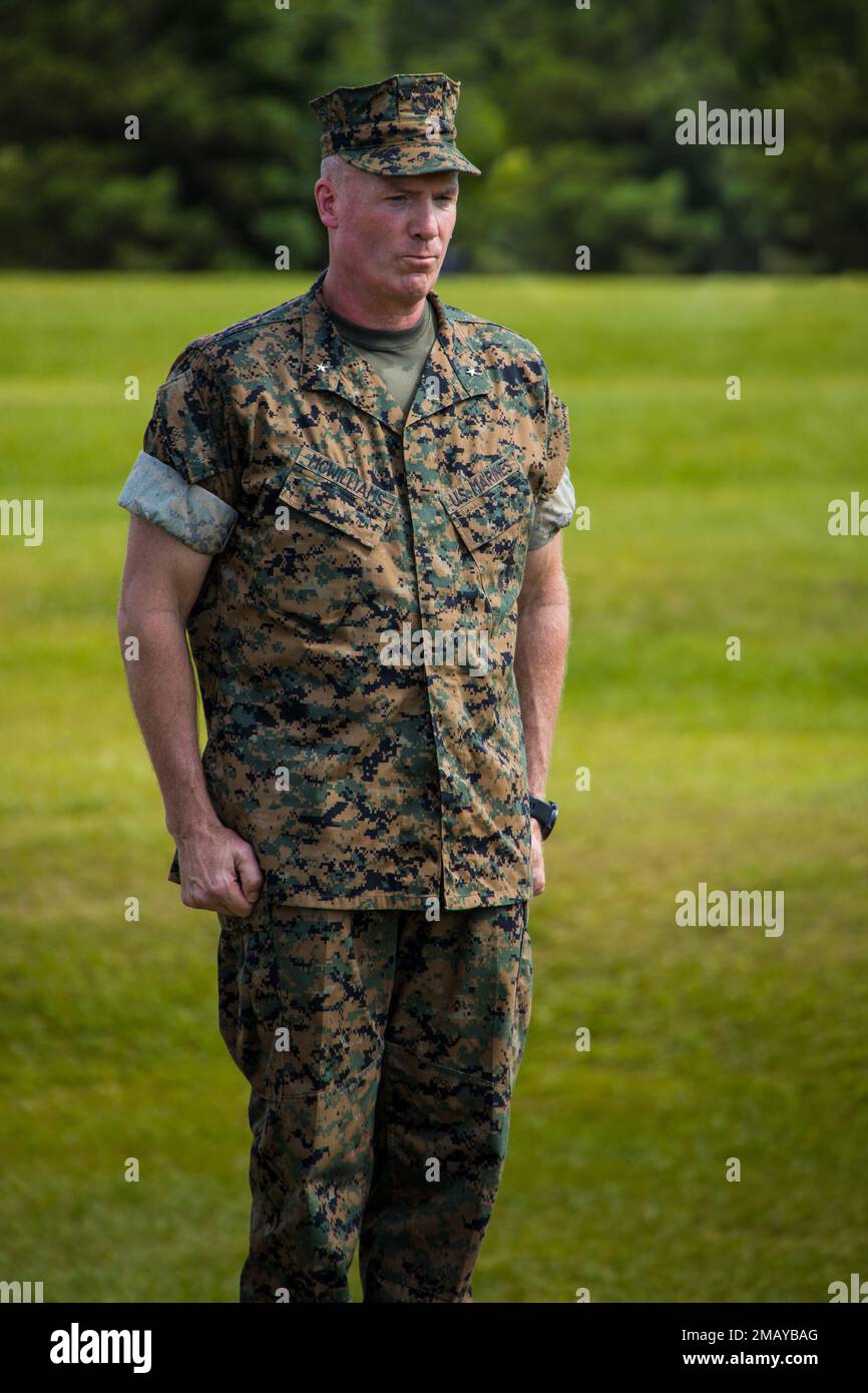 U.S. Marine Corps Brig. Gen. Michael E. McWilliams, the commanding ...
