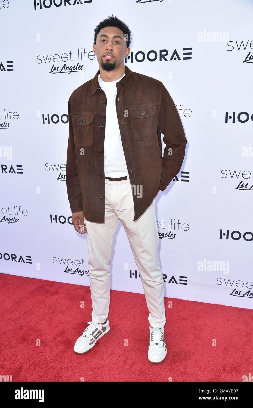 Petiri Reed arrives at the season two premiere of "Sweet Life: Los ...