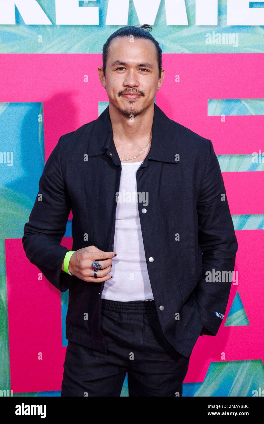 Alexander Hodge arrives at the World Premiere of "Easter Sunday" on ...
