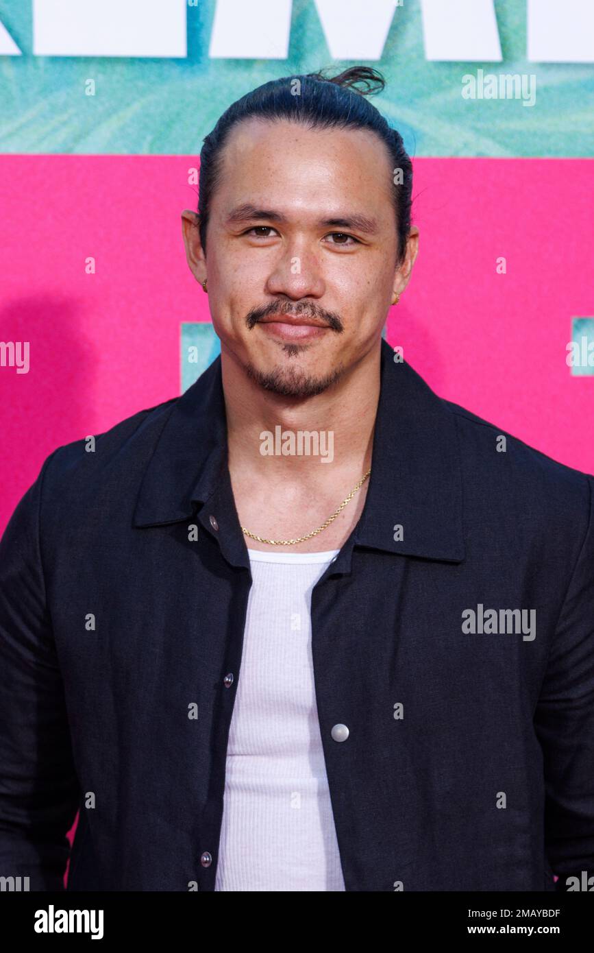 Alexander Hodge arrives at the World Premiere of "Easter Sunday" on ...
