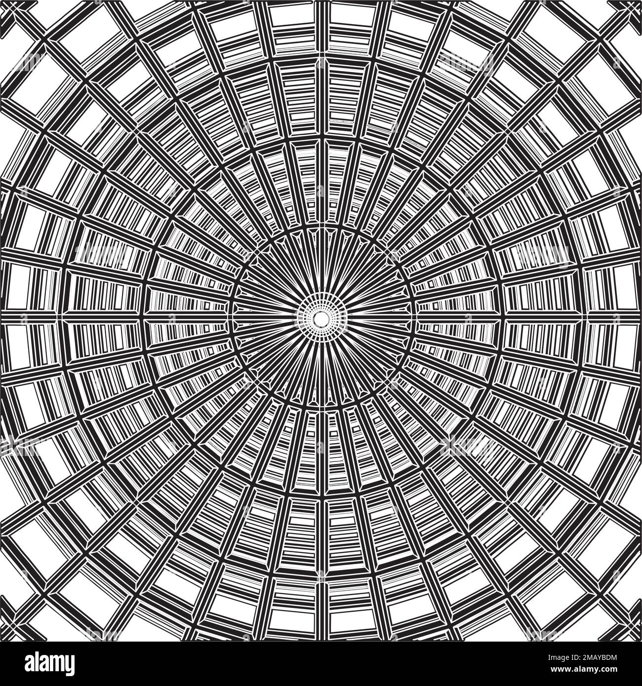 Abstract Construction Structure Vector. Illustration Isolated On White ...