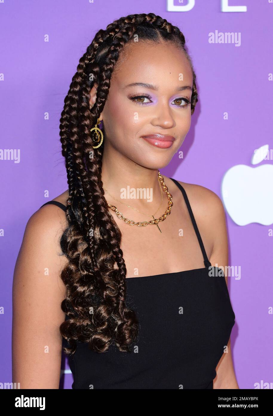 Los Angeles, USA. 19th Jan, 2023. Reign Edwards arrives at The Red ...