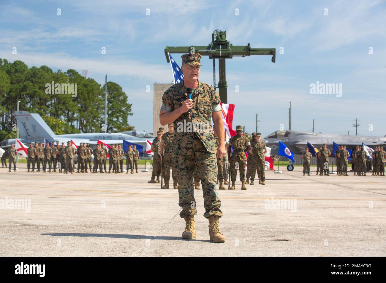 U.S. Marine Corps Col. Shawn M. Basco, former commanding officer of ...