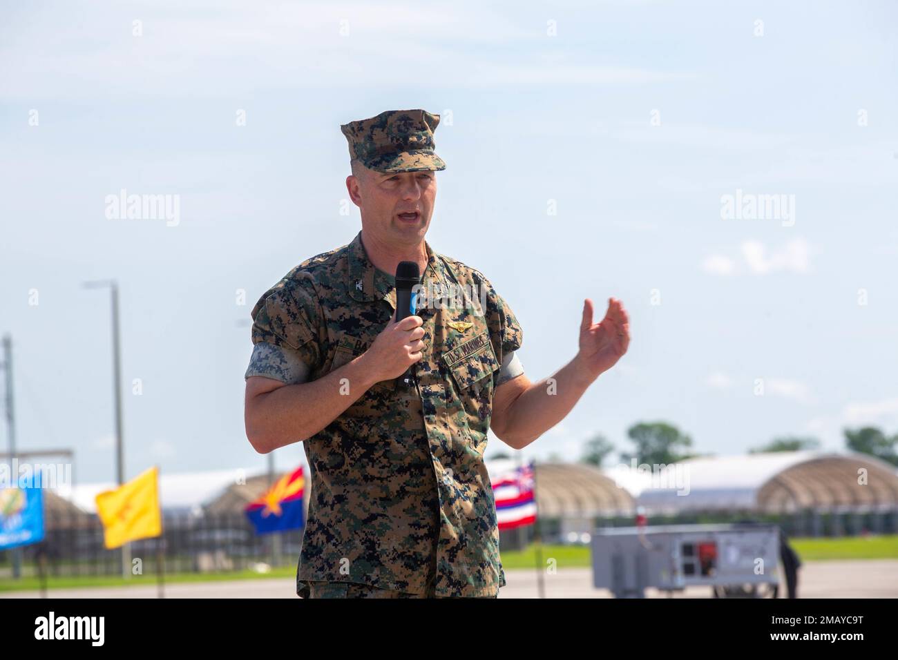 U.S. Marine Corps Col. Shawn M. Basco, former commanding officer of ...