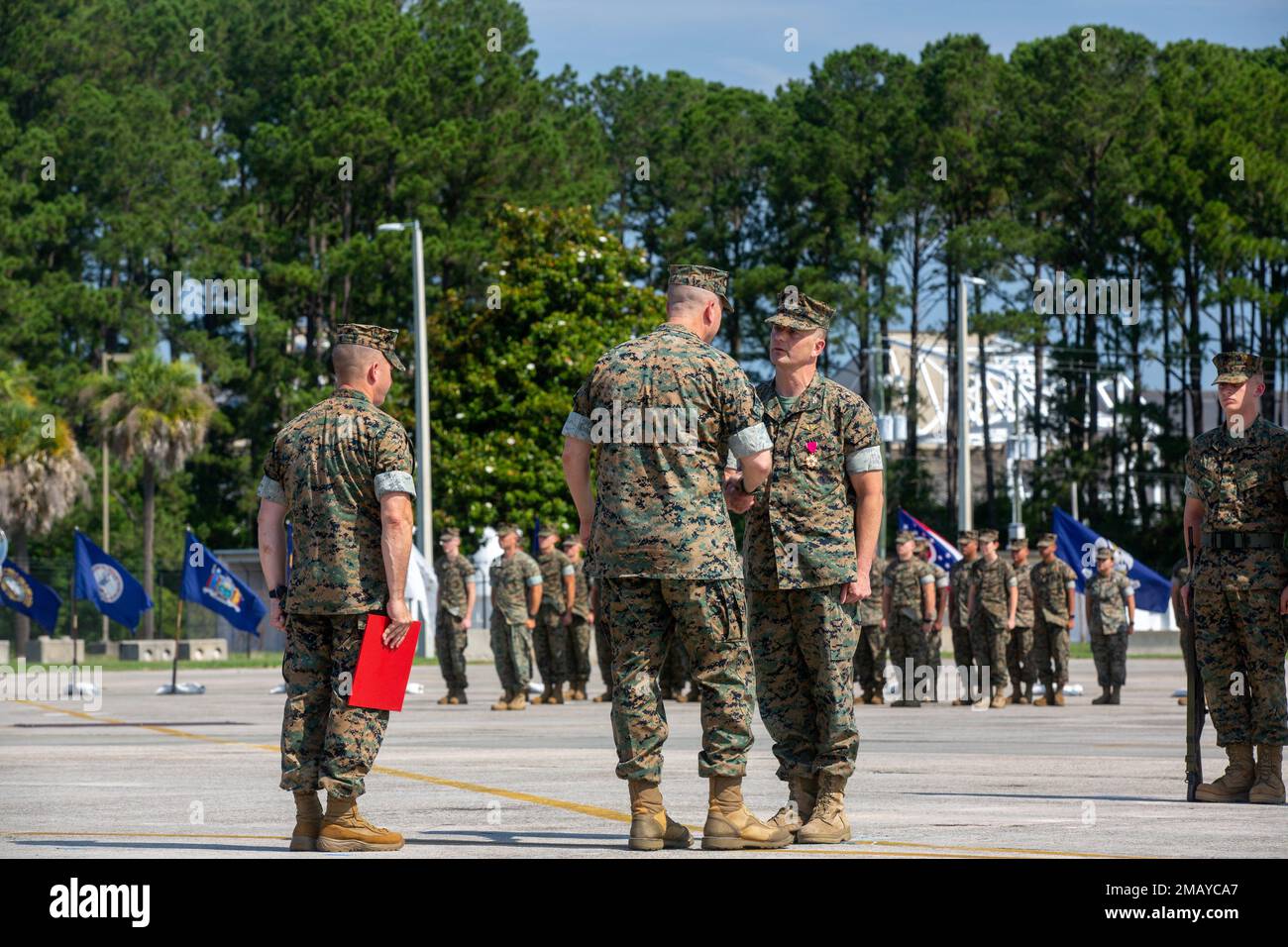 U.S. Marine Corps Col. Shawn M. Basco, former commanding officer of ...