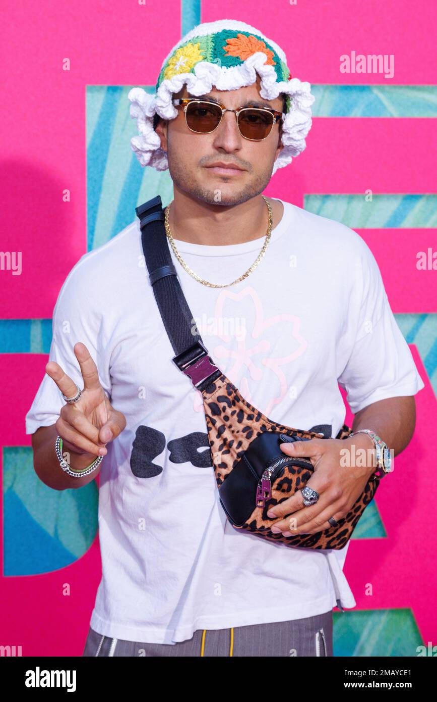 Joe de Pace arrives at the World Premiere of "Easter Sunday" on Tuesday ...