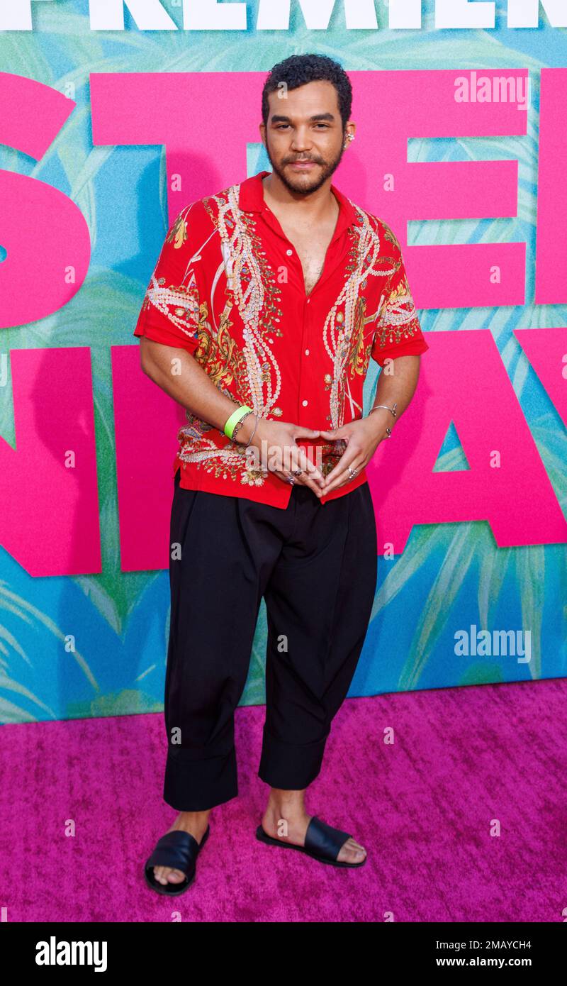 Adam Faison arrives at the World Premiere of "Easter Sunday" on Tuesday ...