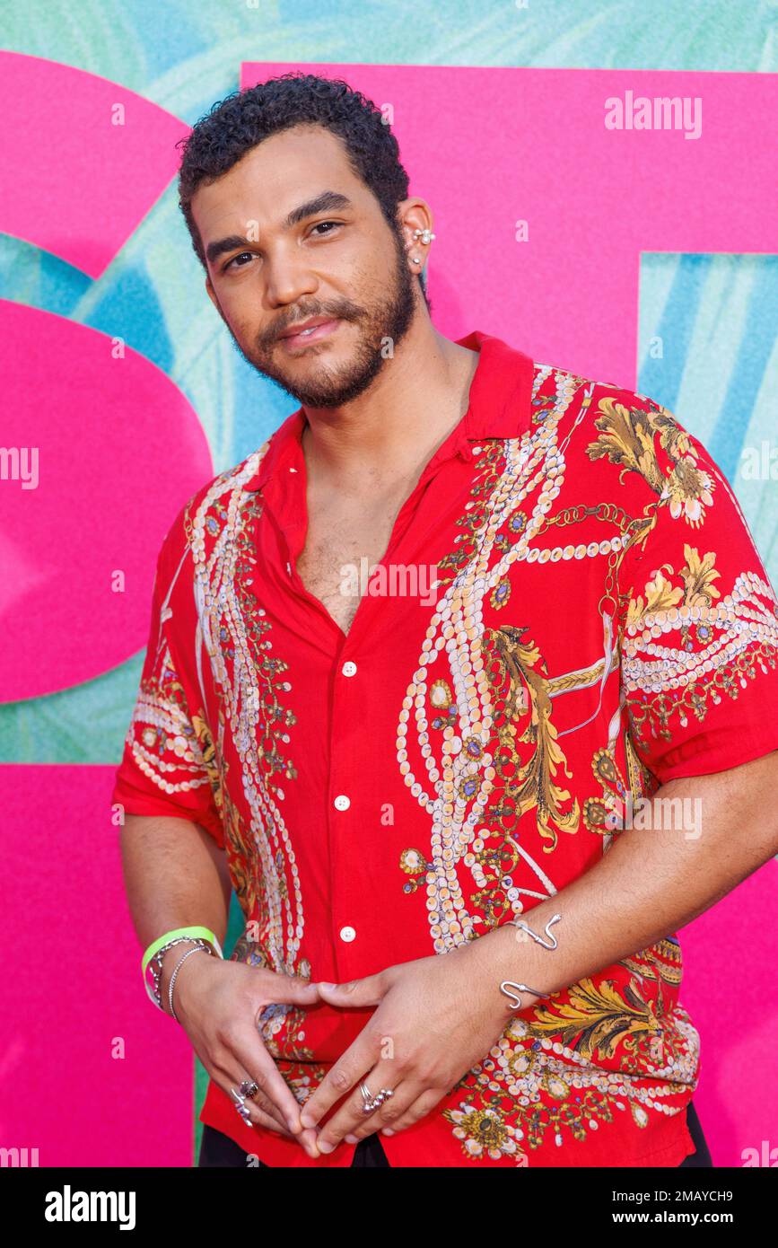 Adam Faison arrives at the World Premiere of "Easter Sunday" on Tuesday ...