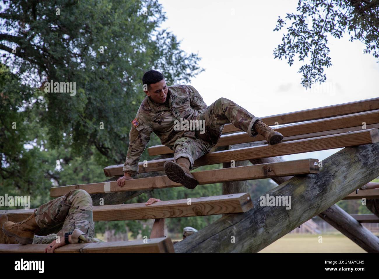 Spc. Aaron Thomas, a squad member representing U.S. Army South's best ...