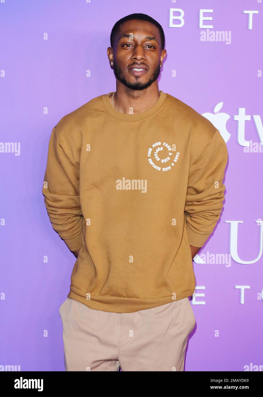 Isaiah Jarel arrives at The Red Carpet Event for the season three ...