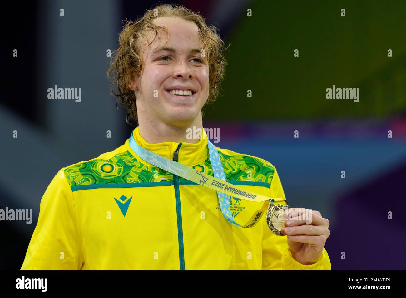 Sam Short of Australia poses after winning the gold medal in the Men's ...