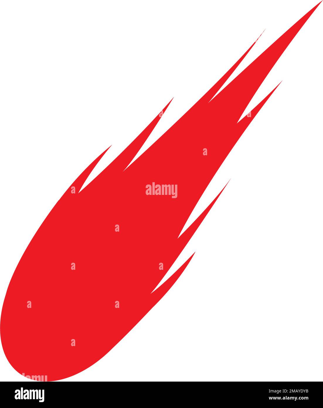 meteor logo vektor illustration design Stock Vector Image & Art - Alamy