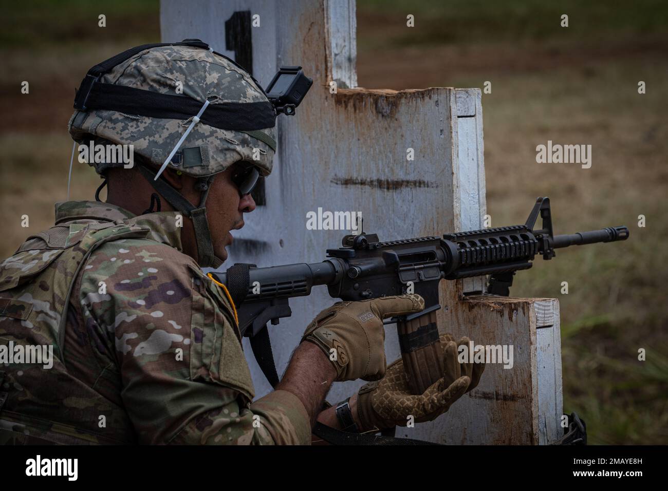 Spc. Jacob Byrd, a musician assigned to U.S. Army Japan stationed at ...
